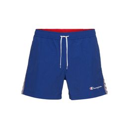 Champion Authentic Athletic Apparel Badeshorts Herren Gr&ouml;&szlig;e M blau / rot / wei&szlig;