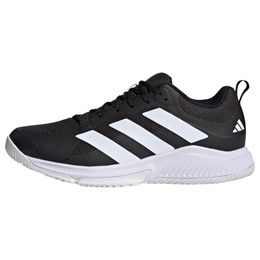adidas Performance Sportschuh 'Court Team Bounce 2.0' Damen Gr&ouml;&szlig;e 44.5/45 schwarz / wei&szlig;