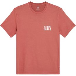 Levi's Levi's T-Shirt Herren Gr&ouml;&szlig;e L orangerot / naturwei&szlig;