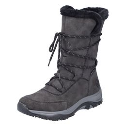 Rieker Snowboots Damen Gr&ouml;&szlig;e 38 anthrazit / dunkelgrau Winterschuhe