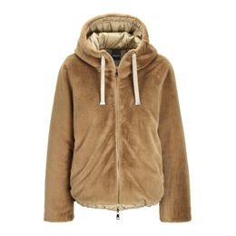 Madeleine Mode Madeleine Winterjacke Damen Gr&ouml;&szlig;e 4XL hellbeige / cappuccino