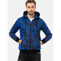 Cipo & Baxx Cipo & Baxx Jacke Herren Gr&ouml;&szlig;e S blau / schwarz