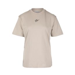 Gorilla Wear T-Shirt 'Bixby ' Herren Gr&ouml;&szlig;e XS beige / schwarz
