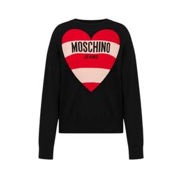 Moschino Pullover Damen Gr&ouml;&szlig;e M schwarz