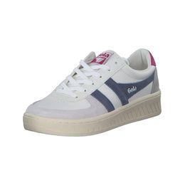 Gola Sneaker 'Grandslam Trident CLA415' Damen Gr&ouml;&szlig;e 36 blau / grau / fuchsia / wei&szlig;