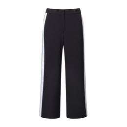 Ulla Popken Hose Damen Gr&ouml;&szlig;e 54 schwarz / wei&szlig;