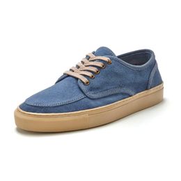 AUTHENTIC LE JOGGER Schn&uuml;rschuh Herren Gr&ouml;&szlig;e 43 blue denim
