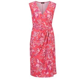 GOLDNER Kleid Damen Gr&ouml;&szlig;e 22 pink Winterkleid