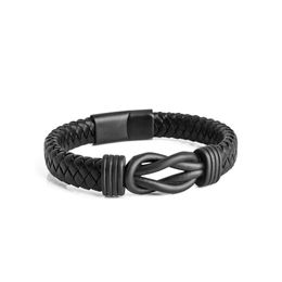 Akitsune Armband 'Serpent' Herren Gr&ouml;&szlig;e 20.5 cm schwarz