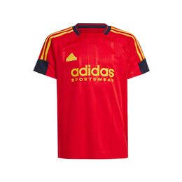 adidas Sportswear Funktionsshirt 'Essentials' Jungen Gr&ouml;&szlig;e 176 gelb / rot