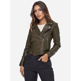 Tazzio &Uuml;bergangsjacke 'F507' Damen Gr&ouml;&szlig;e S khaki