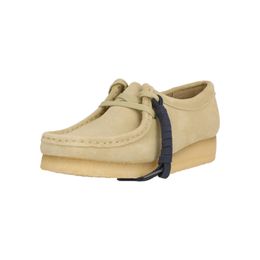 Clarks Schn&uuml;rschuhe 'Wallabee Maple Suede' Damen Gr&ouml;&szlig;e 41.5 sand