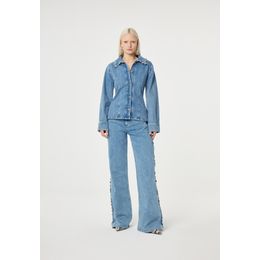 Fabienne Chapot Bluse Damen Gr&ouml;&szlig;e S blau