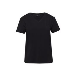 comma, COMMA T-Shirt Damen Gr&ouml;&szlig;e XXL schwarz