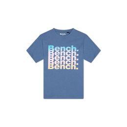 Bench T-Shirt Damen Gr&ouml;&szlig;e XXL royalblau / hellblau / pfirsich / pastellpink