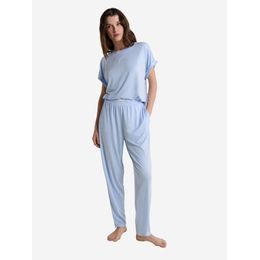 Etam Pyjamahose 'Amalia' Damen Gr&ouml;&szlig;e L pastellblau Winterkleid
