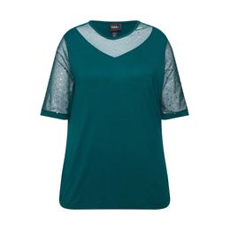 Ulla Popken Shirt Damen Gr&ouml;&szlig;e L/XL dunkelgr&uuml;n