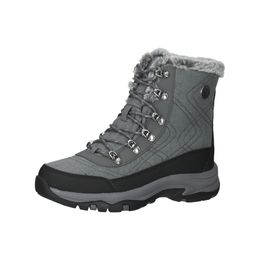 Skechers Snowboots 'Cold Blues' Damen Gr&ouml;&szlig;e 37 grau / schwarz Winterschuhe