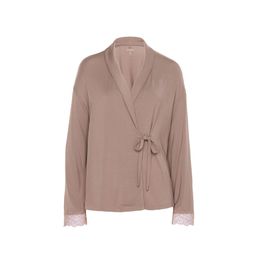 JOOP! Pyjama Cardigan ' Grace ' Damen Gr&ouml;&szlig;e XS braun