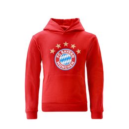 FC Bayern M&uuml;nchen Fc Bayern M&uuml;nchen Sweatshirt 'Essential' Jungen Gr&ouml;&szlig;e 98/104 blau / gold / rot / wei&szlig;