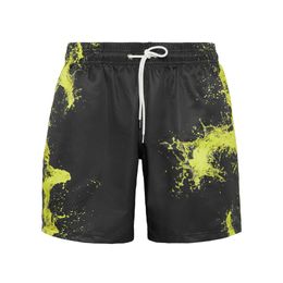 Plein Sport Sportshorts 'Splash' Herren Gr&ouml;&szlig;e XXL hellgr&uuml;n / schwarz