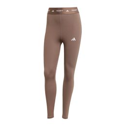 adidas Performance Sporthose Damen Gr&ouml;&szlig;e XS mokka / wei&szlig;