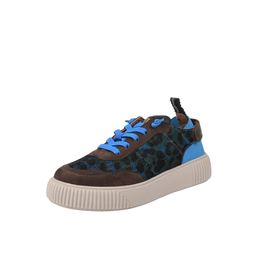 CRICK IT Crickit Sneaker 'PARIA' Damen Gr&ouml;&szlig;e 43 hellblau / braun / dunkelgr&uuml;n / schwarz
