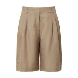 s.Oliver BLACK LABEL Bundfaltenhose Damen Gr&ouml;&szlig;e 40 camel
