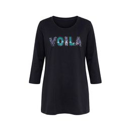MIAMODA Shirt Damen Gr&ouml;&szlig;e 7XL mischfarben / schwarz