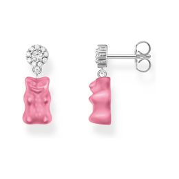 Thomas Sabo Ohrringe Damen Gr&ouml;&szlig;e One Size pink / silber / transparent