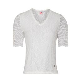 Spieth & Wensky Spieth & Wensky Dirndlbluse 'Arktis' mit Alloverspitze Damen Gr&ouml;&szlig;e 38 offwhite
