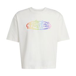 adidas originals T-Shirt 'Adidas x Jeremy Scott' Damen Gr&ouml;&szlig;e XXL hellblau / lila / rot / wei&szlig;