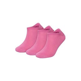 DillySocks Sneakersocken Damen Gr&ouml;&szlig;e 36/40 pink / wei&szlig;
