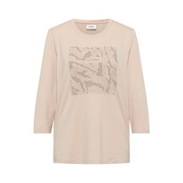 Cecil Shirt Damen Gr&ouml;&szlig;e M beige / dunkelbeige