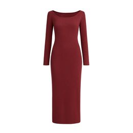 For You Moda Kleid Damen Gr&ouml;&szlig;e 40 bordeaux Winterkleid