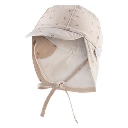 Sterntaler Sonnenhut Jungen Gr&ouml;&szlig;e 45 beige / camel / wei&szlig;
