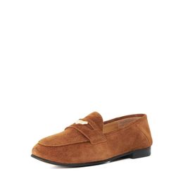 Dune London Slipper 'Greek' Damen Gr&ouml;&szlig;e 40 umbra
