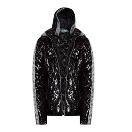 Tooche Jacke 'Labyrinth' Damen Gr&ouml;&szlig;e M schwarz / wei&szlig;