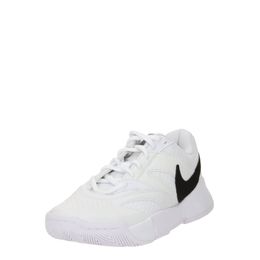 Nike Sportschuh 'Court Lite 4' Damen Gr&ouml;&szlig;e 36 beige / schwarz / wei&szlig;