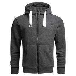 Alessandro Salvarini Sweatjacke Herren Gr&ouml;&szlig;e S dunkelgrau