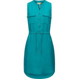 Ragwear Blusenkleid 'Roissin' Damen Gr&ouml;&szlig;e 40 neonblau Winterkleid