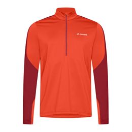 Vaude Sportpullover 'Livigno' Herren Gr&ouml;&szlig;e XL rot / feuerrot