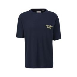 s.Oliver T-Shirt Herren Gr&ouml;&szlig;e L navy / gelb