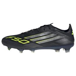 adidas Performance Fu&szlig;ballschuh 'F50 Pro' Herren Gr&ouml;&szlig;e 40 gelb / silbergrau / schwarz