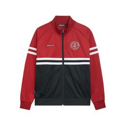 Unfair Athletics Trainingsjacke 'DMWU' Herren Gr&ouml;&szlig;e M rot / schwarz / wei&szlig;