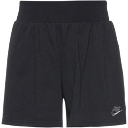 Nike Sportswear Shorts M&auml;dchen Gr&ouml;&szlig;e 158/164 grau / schwarz
