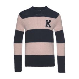 Kangaroos Pullover M&auml;dchen Gr&ouml;&szlig;e 164/170 marine / rosa