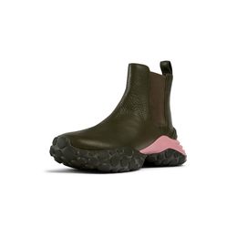 Camper Chelsea Boots ' Pelotas Mars ' Herren Gr&ouml;&szlig;e 45 dunkelgr&uuml;n / pink