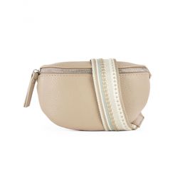 Lepelou G&uuml;rteltasche 'FIONA small' Damen Gr&ouml;&szlig;e 22 cm x 13 cm x 6 cm beige