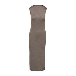 QS Kleid Damen Gr&ouml;&szlig;e 40 beigemeliert Winterkleid